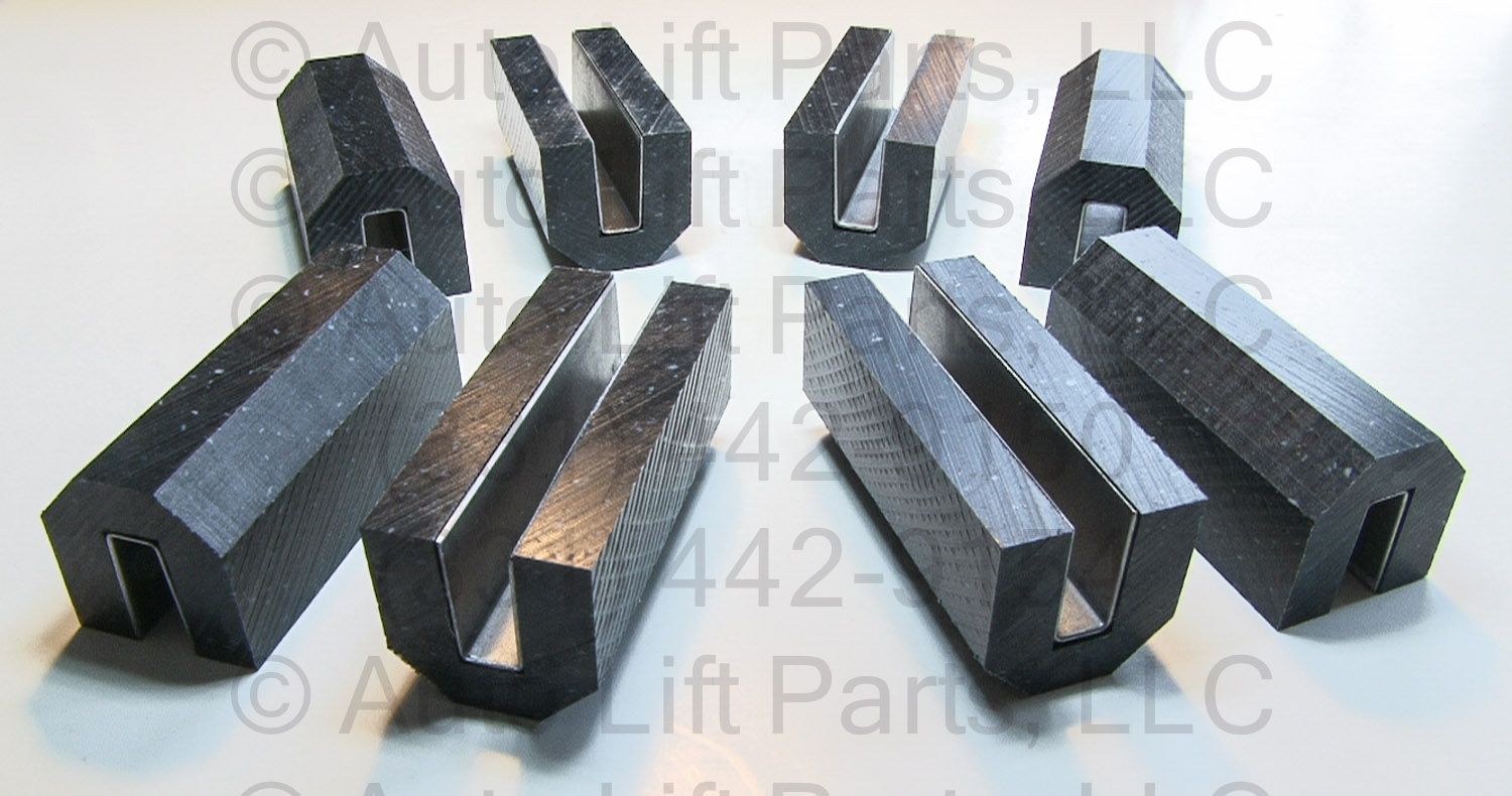 Slider Blocks / Rub Blocks (All Slotted) for Older Challenger VBM Lifts ...