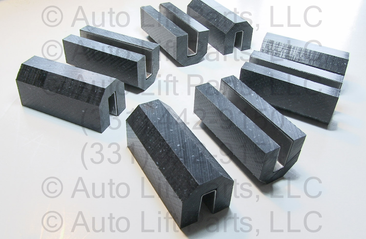 Slider Blocks / Rub Blocks (All Slotted) for Older Challenger VBM Lifts ...