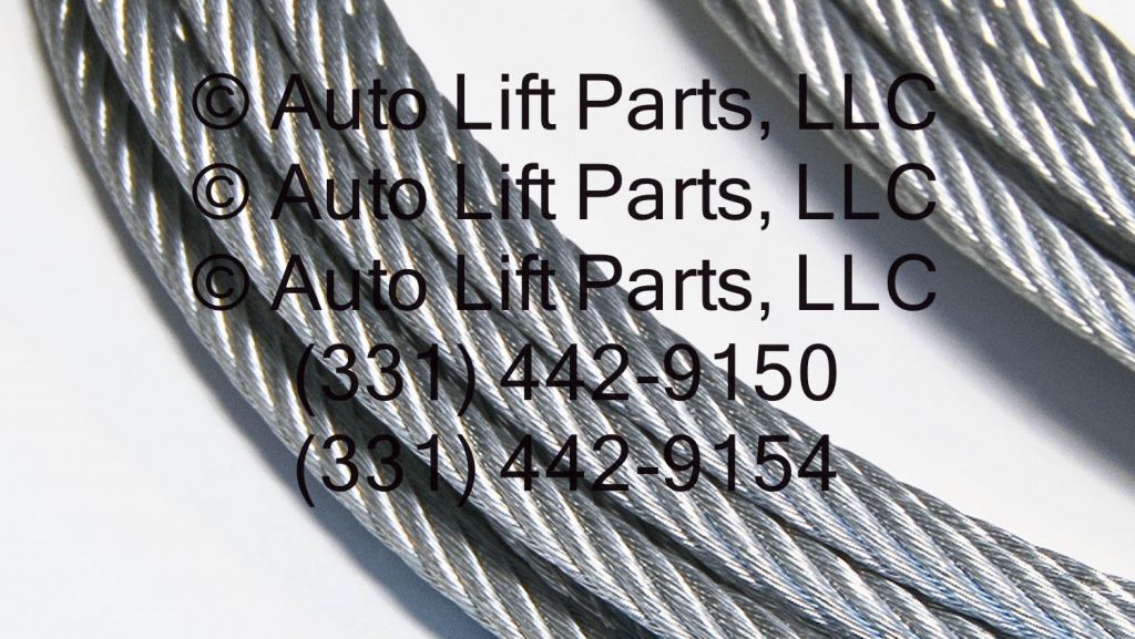 FP-12 FP-12G Benwil Lift 4-Post Lifting Cables (4)