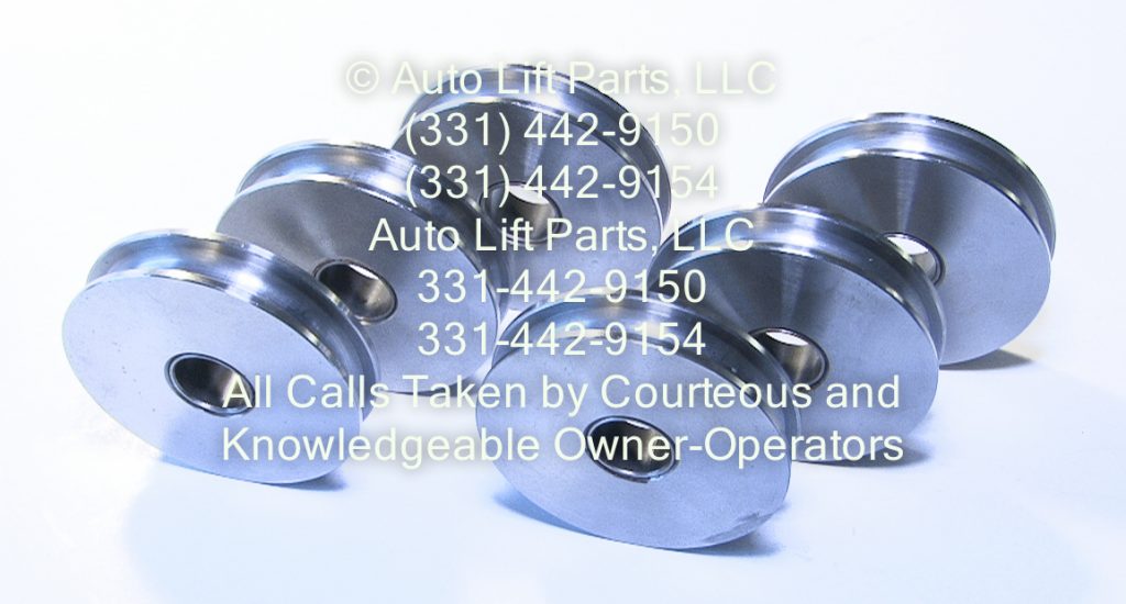 Equalizer Cable Pulley/Sheaves (6) 3″ OD x 3/4″ Center Hole